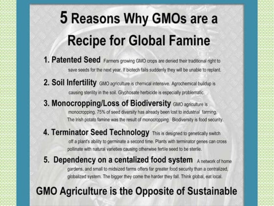 Gmo's labeling and bans | PPTX | Genetics | Science