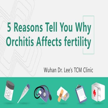 5 Reasons Tell You Why Orchitis Affects fertility | PPTX