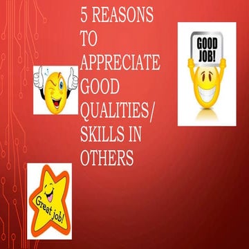 Discover the power of appreciation | PPT