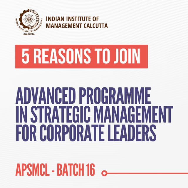 5 Reasons to Join the Advanced Programme in Strategic Management for ...