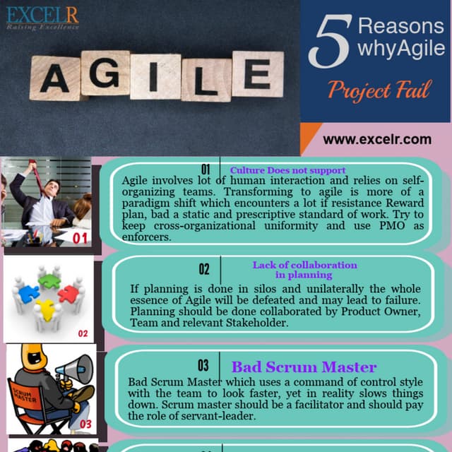5 Reasons why Agile project fail | PDF