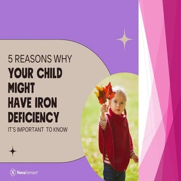 Iron Deficiency And Child Development – OPDM