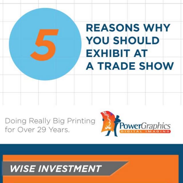 5 Reasons Why You Should Exhibit at a Trade Show | PDF
