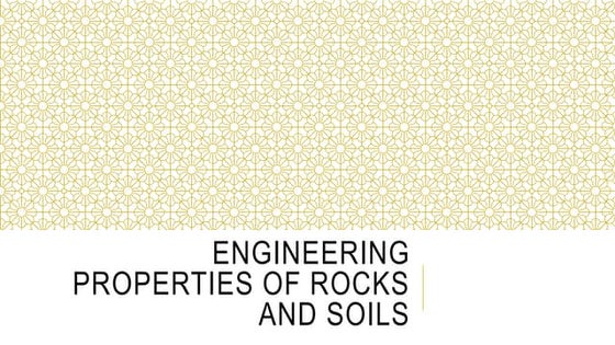 physical properties of rocks | PDF | Geology | Science