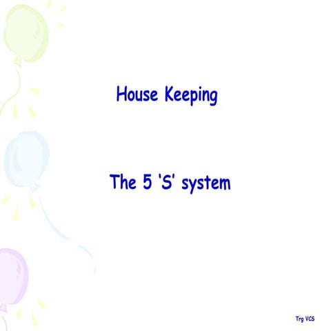 5 's' | PPT