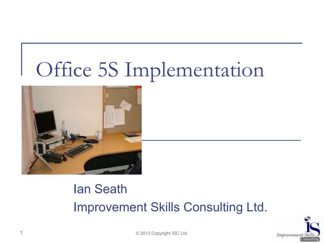 5S Implementation Presentation | PPTX | Indoor Environmental Quality ...