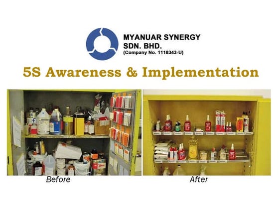 Implementation of 5S in laboratory | PPTX