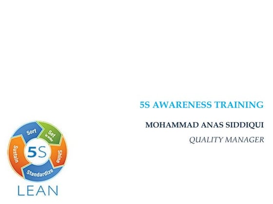 5S Training Presentation | PPT