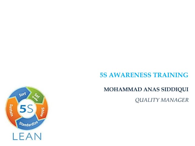 5S Training Presentation | PPT