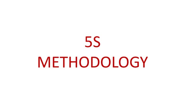 5 s ppt | PPTX