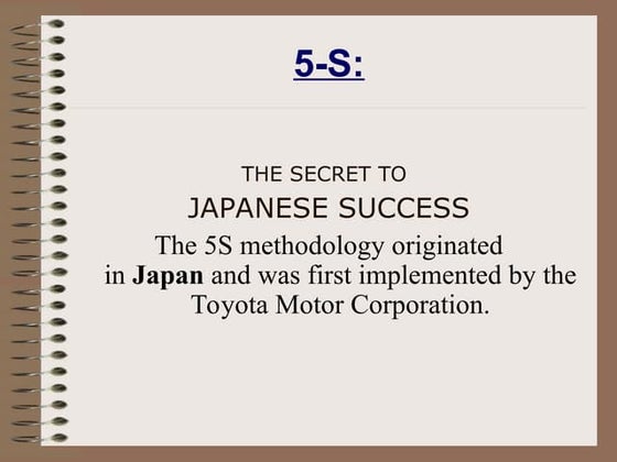 5s Housekeeping Pdf Indoor Environmental Quality Home Garden