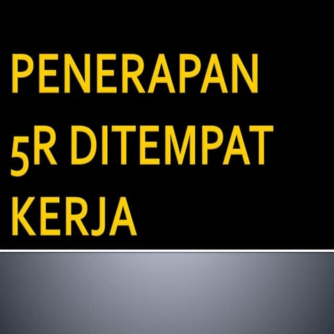5 s atau 5r | PPTX