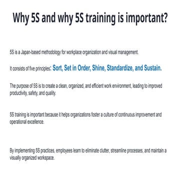 Comprehensive Guide to 5S Methodology for Workplace Efficiency and ...