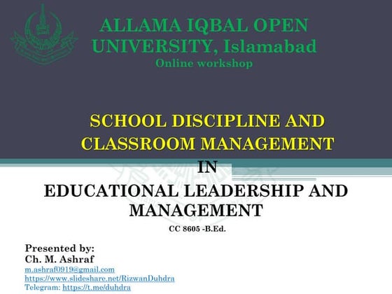 School management committee | PPT