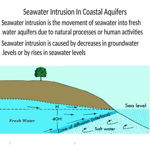 5 Seawater Intrusion In Coastal Aquifers new.ppt