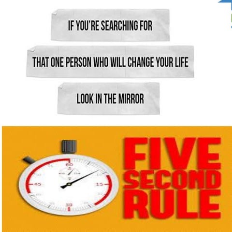 5 seconds rule author mel robbins | PDF