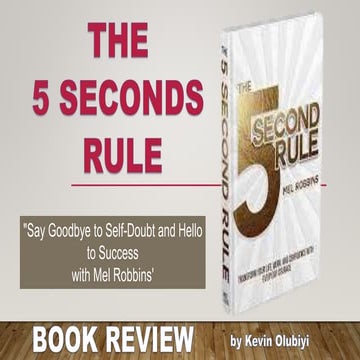 5 Seconds Rule: Reviewed by Kevin Olubiyi | PPT