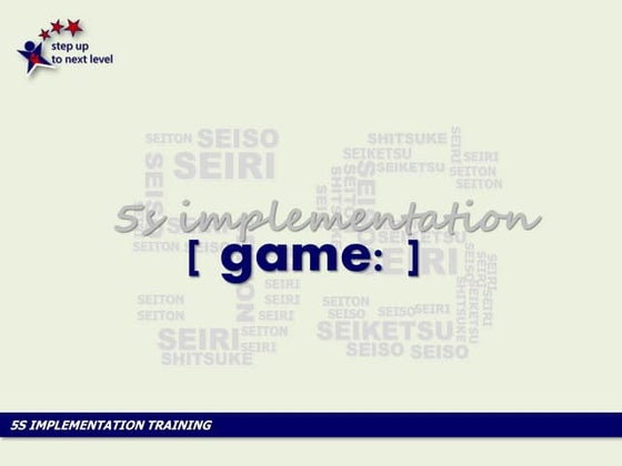 5S numbers game | PPT