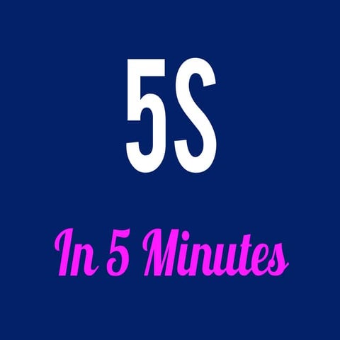 5S in 5 minutes | PDF