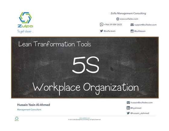 5S - A step-by-step approach to implement 5S at your workplace | PDF ...