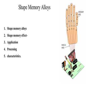 shape memory alloys