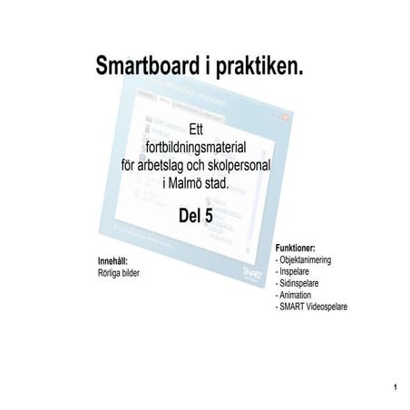 5 Smartboard Malmostad | PDF
