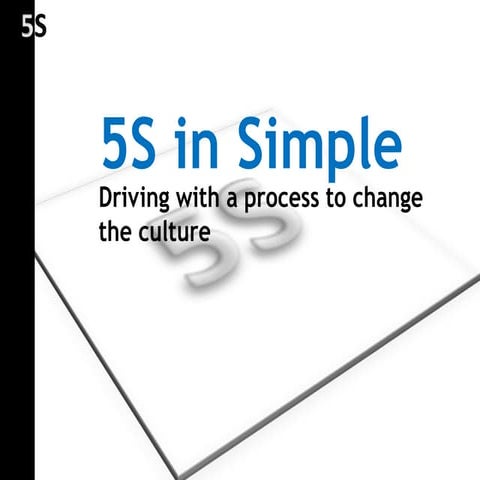 5 s principle in simple | PPTX