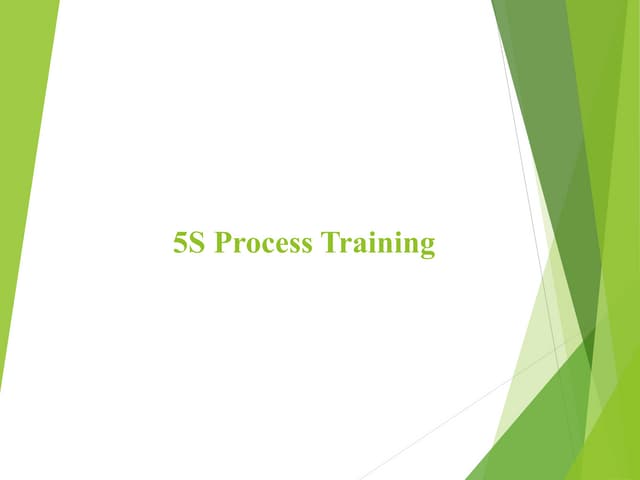 5S Training Presentation | PPT