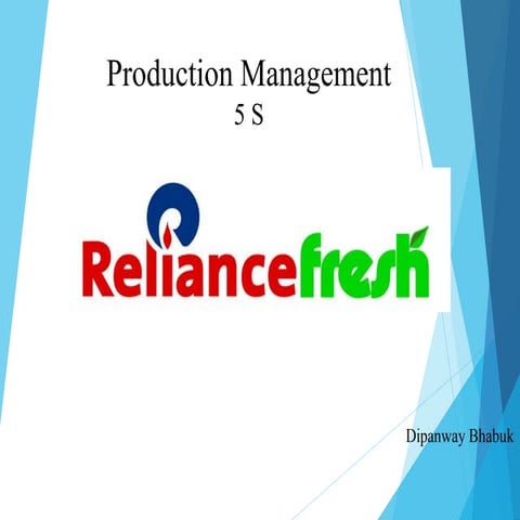 5 s reliance fresh | PPTX
