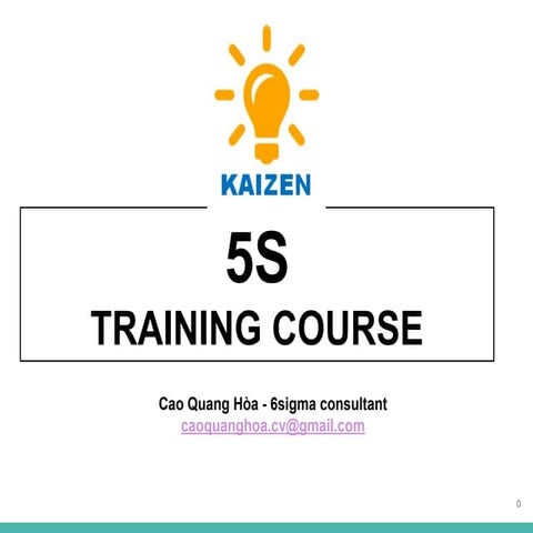 Training 5S | PDF