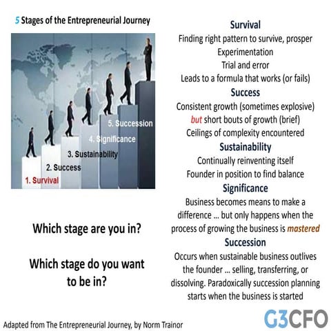 5 Stages of The Entrepreneurial Journey | PDF | Startups | Business