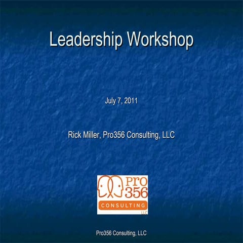 5 Star Leadership Development | PPT