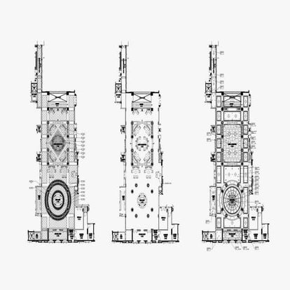 5 Star Main Lobby Finish Plan Model | PDF