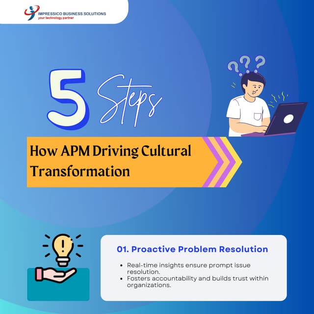 5 Steps How APM and Cultural Transformation | PDF