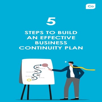 5 Steps to Build an Effective Business Continuity Plan | PDF | Business ...