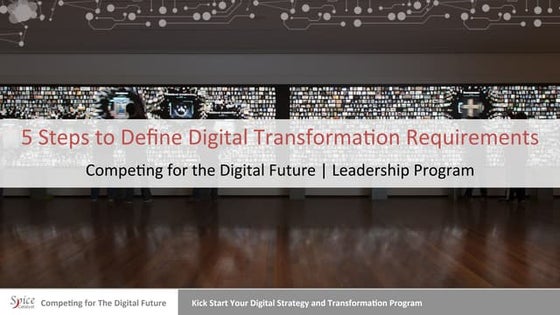 Digital transformation for Organizations | PPTX | Business | Business ...