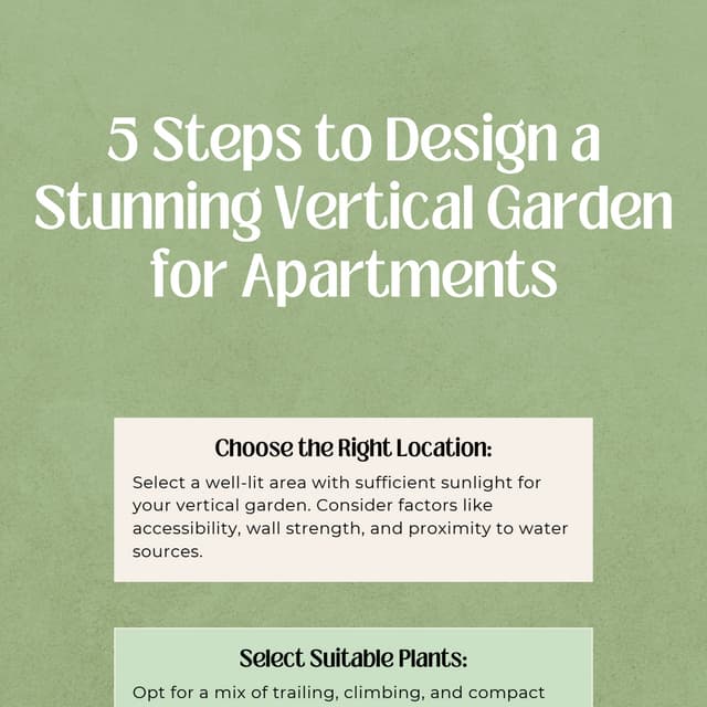 5 Steps to Design a Stunning Vertical Garden for Apartments.pdf