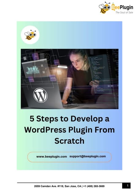5 Steps To Develop A Wordpress Plugin From Scratchpdf