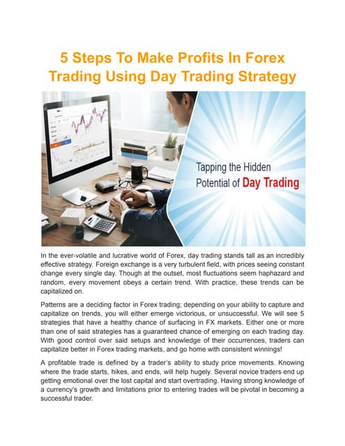 Strategies for trading using price action | PDF