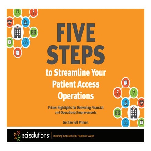 5 Steps to Streamline Patient Access | PDF