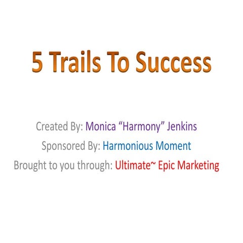 5 steps to success | PPTX | Science