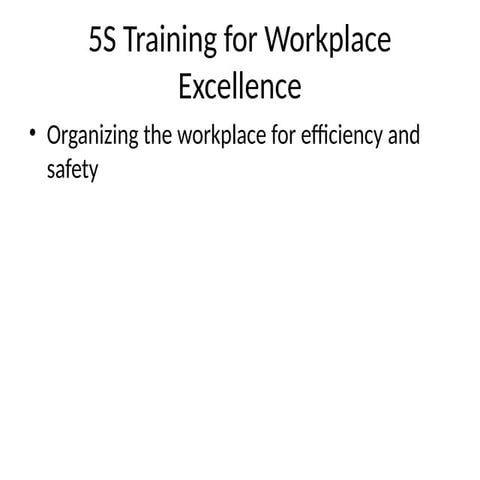 5S_Training_Presentation.pptx in Ppt format | PPTX