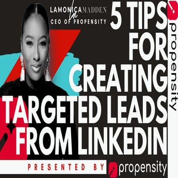 5 Strategies for Generating Targeted Leads from LinkedIn | PPT