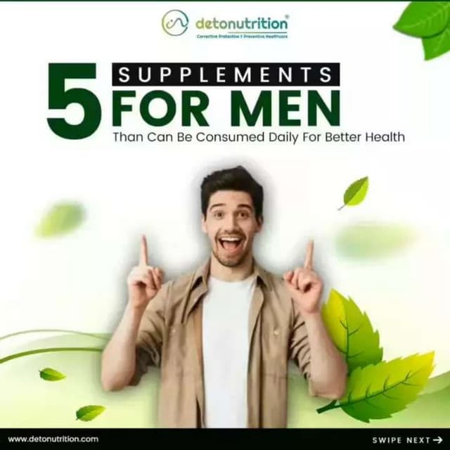 5 supplements for men that can be consumed better health.pptx
