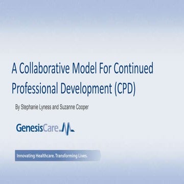 A Collaborative Model for Continued Professional Development | PPTX ...