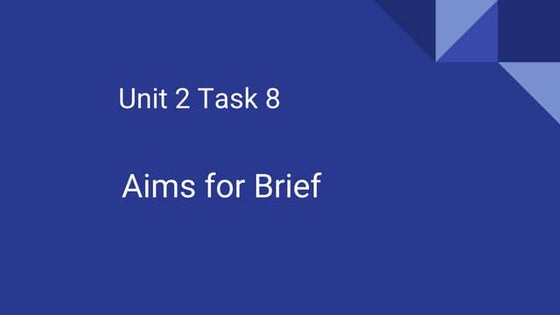 Unit 5,Task 3 | PDF