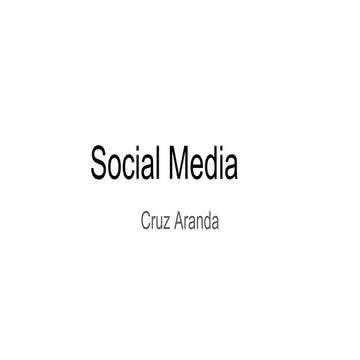 Social media aranda | PPT