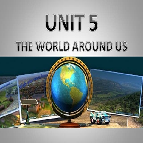 Unit 5 - The World Around Us | PPT