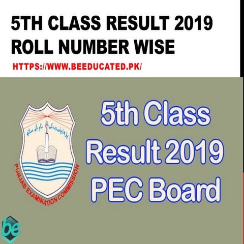 5th class result 2019 roll number wise | PPTX