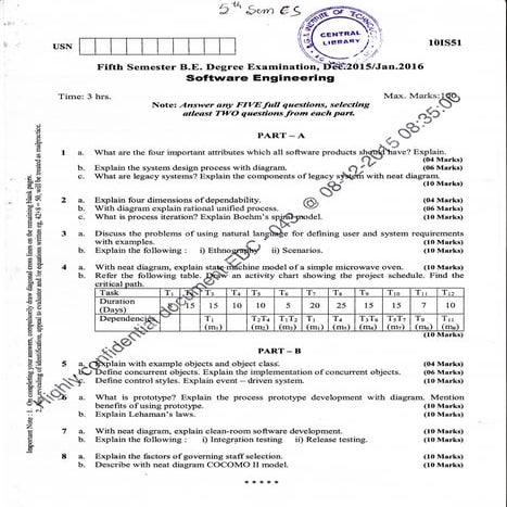 5th Semester (Dec-2015; Jan-2016) Computer Science and Information ...